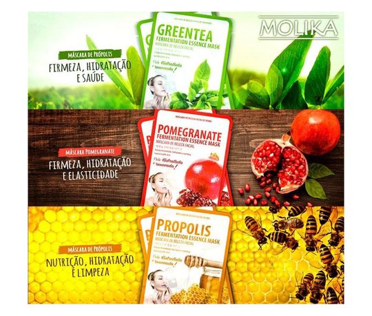 Máscara Facial de Própolis da Molika cosméticos - AZPerfumes