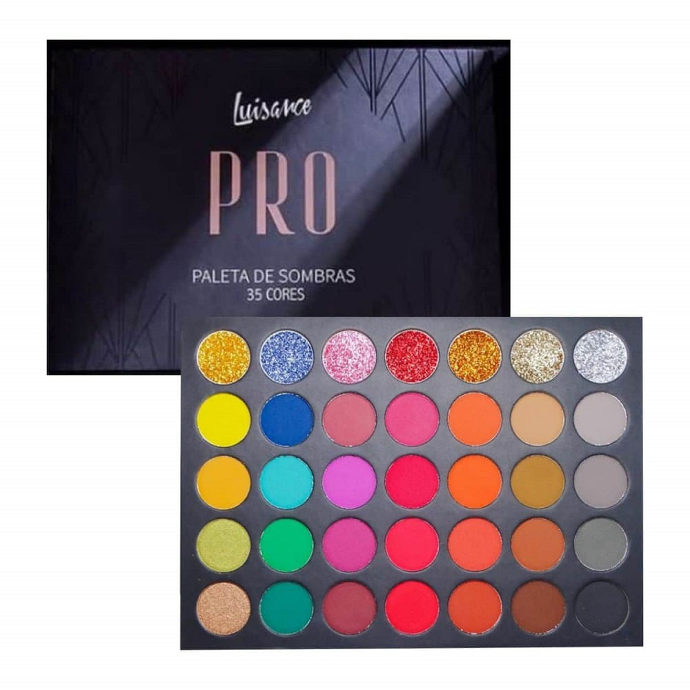 Paleta De Sombras Luisance Pro 35 Cores L9050 - AZPerfumes